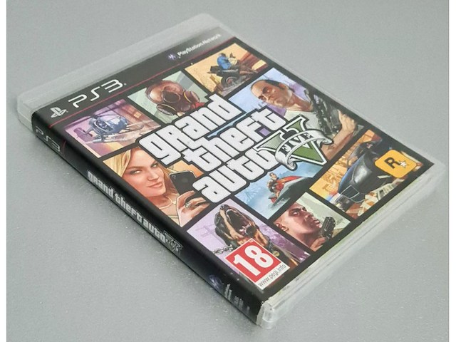 GTA 5 Grand Theft Auto 5 GTA V + MAPA PS3