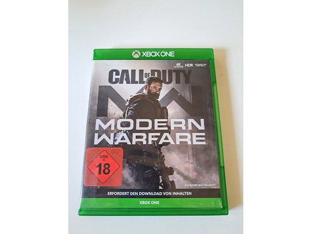 Xbox one igra Call of Duty Modern Warfare