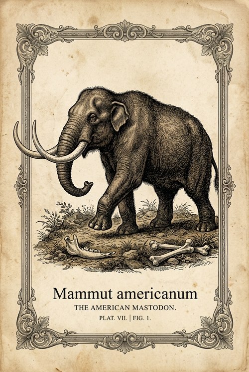 Mastodon - Mammut americanum