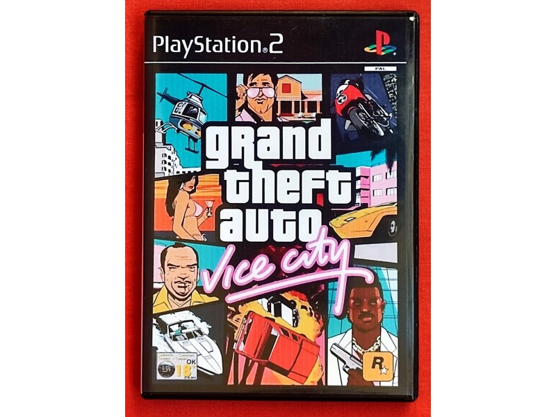 GTA Vice City - PS2 Originalna Igra