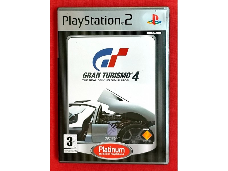 Gran Turismo 4 Silver - PS2 Originalna Igra