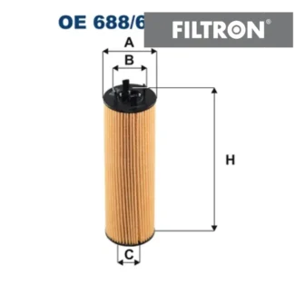 Filter ulja Filtron OE688/6 Audi A3 Seat Leon 2.0D 14-