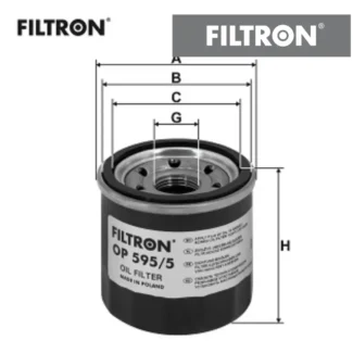 Filter ulja Filtron OP595/5 Mazda MX-30 0.8H 23-