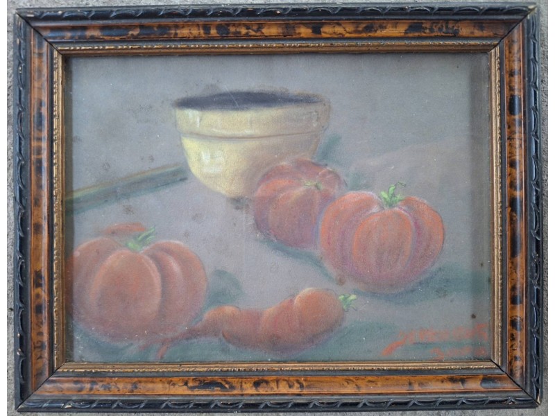 Jerković Zora, pastel