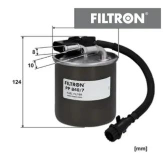 Filter goriva Filtron PP840/7 Mercedes Sprinter 3-T 2.2D 18-