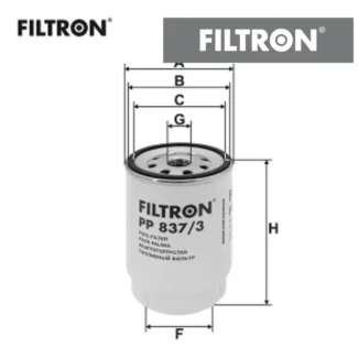 Filter goriva Filtron PP837/3 MAN TGL TGM 04-
