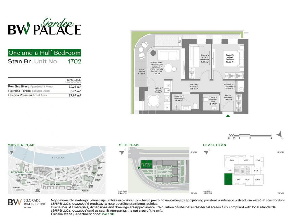 BW Garden Palace, ugaoni, sa baštom ID#4396
263.888 €