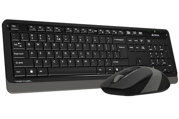 A4 Tech FG1010 FStyler US wireless tastatura i miš black/silver