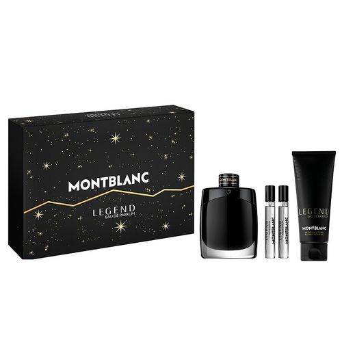 Montblanc Legend Gift Set ( EDP 100ml + SG 100ml + EDP 2x735ml )