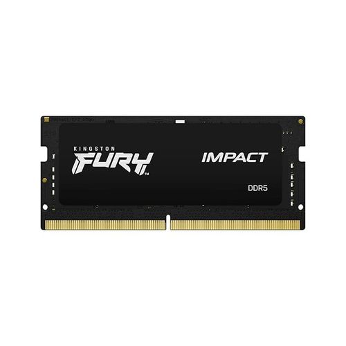 KINGSTON SODIMM DDR5 16GB 6000MT/s KF560S38IB-16 FURY Impact Black XMP