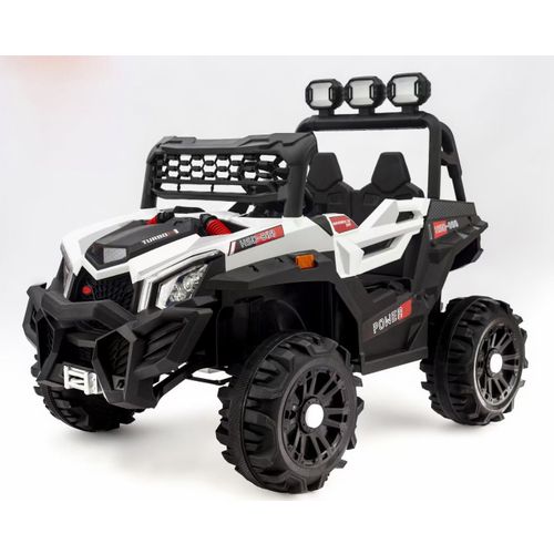 Baby Džip Power RC 12V Bela