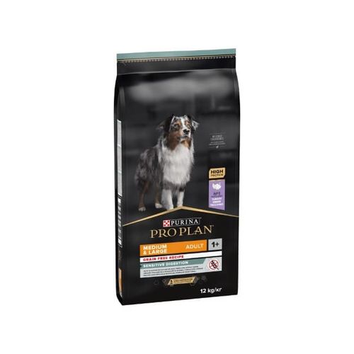 Purina Pro Plan Dog Medium/Large Adult Sensitive Digestion Grain Free Ćuretina - 2.5 kg