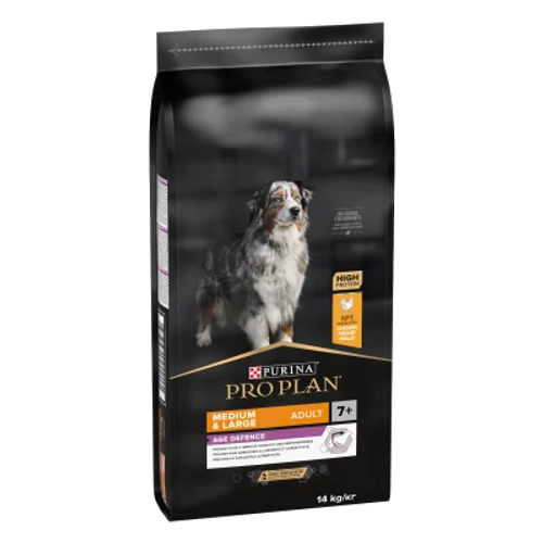 Purina Pro Plan Dog Medium/Large Adult 7+ Piletina 3 kg