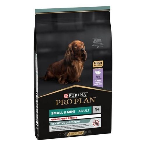 Purina Pro Plan Dog Small/Mini Adult Sensitive Digestion Grain Free Ćuretina - 2.5 kg