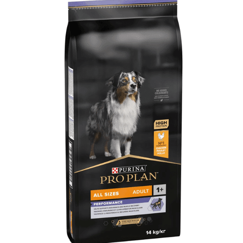 Purina Pro Plan Dog All Sizes Adult Performance Piletina - 14 kg
