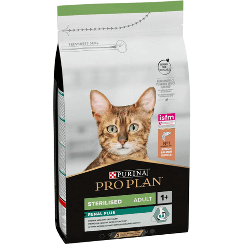 Purina Pro Plan Cat Sterilised Renal Losos - 10 kg