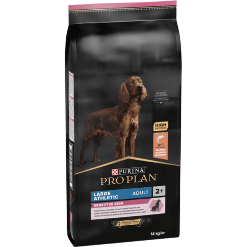 Purina Pro Plan Dog Large Athletic Adult Sensitive Skin Losos 14 kg