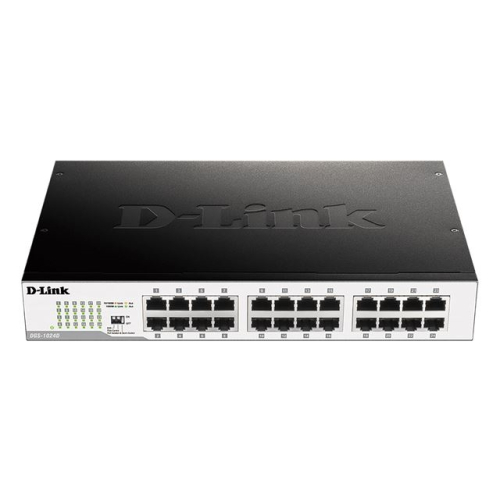 D-Link Switch 24-Port Gigabit Unmanaged Desktop DGS-1024D/E