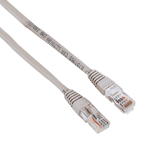 HAMA Mrežni kabl 10m (Sivi) - 30622, CAT.5e, UTP, RJ 45, Patch (Ravni), Licnasti