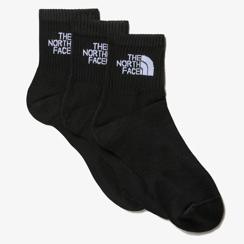 The North Face MULTI SPORT CUSH QUARTER SOCK 3P