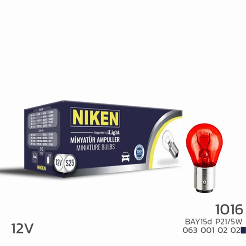 Sijalice NIKEN 12V 21/5W (crvene) – 282473