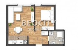 Novi Sad, Telep, Jerneja Kopitara, 2.0, 40m2, 110688EUR