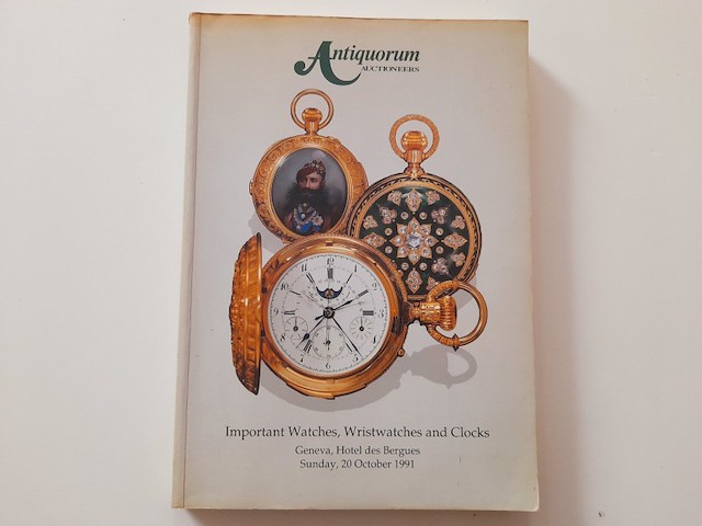 Važni satovi - Antiquorum, aukcijski katalog
