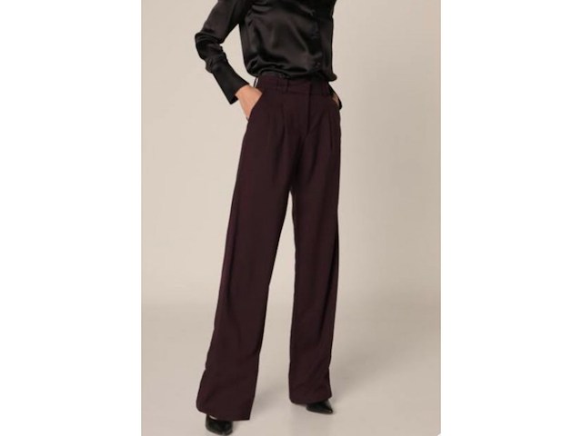 Elegantne pantalone -38---braon