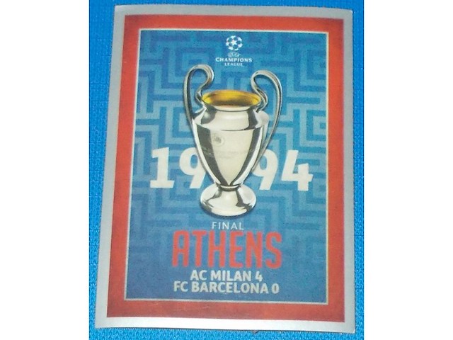 CHAMPIONS  LEAGUE  ( topps ) br. 586