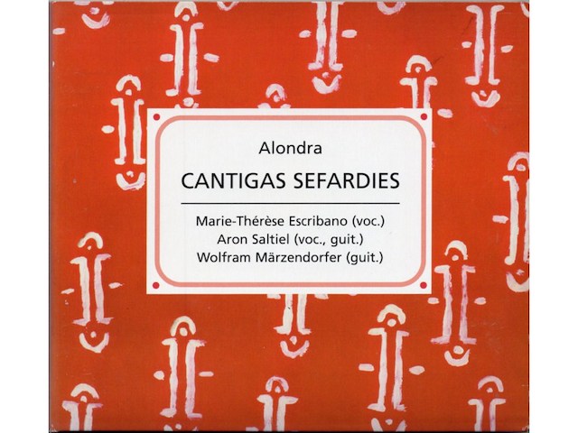 Alondra* – Cantigas Sefardies  [CD]