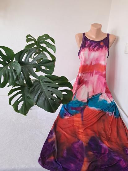 NOVA maxi haljina sa tie-dye printom vel M