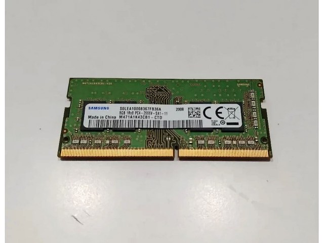 Memorija za laptop Samsung 8gb ddr4 2666mhz