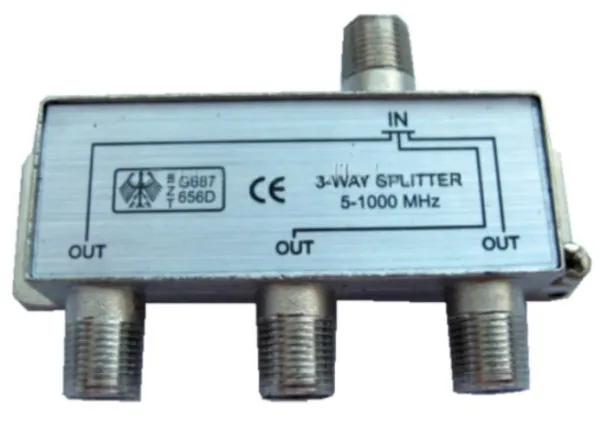 Antenski razdelnik 1 ulaz 3 izlaza Spliter