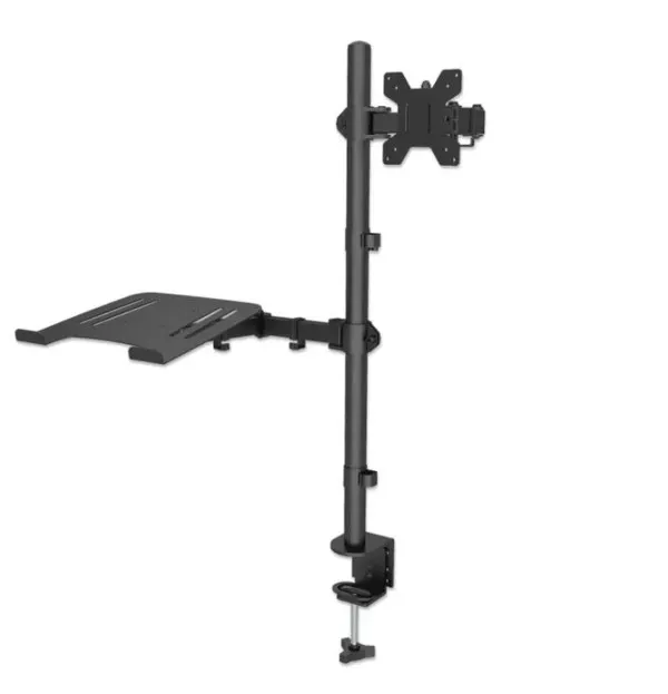 Nosač za monitor sa postoljem za laptop Manhattan 462136 13"-32"