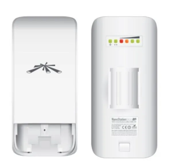Ubiquiti NanoStation Loco M2, outdoor 2.4GHz MIMO, 2x 8dBi, AirMax