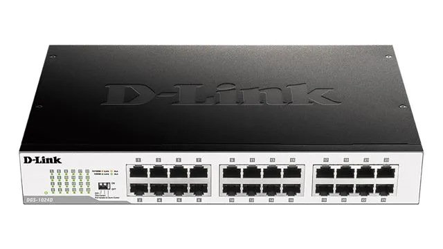 D-Link Switch 24‑Port Gb neupravljiv Desktop DGS-1024D/E