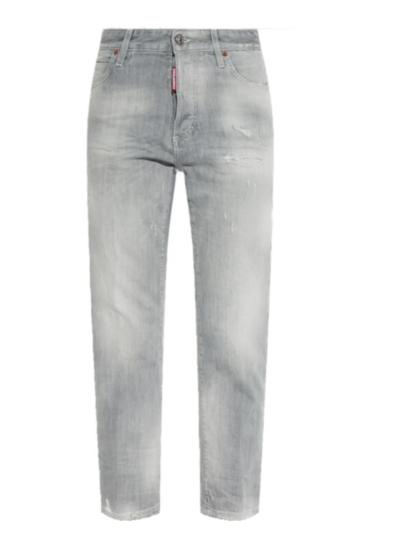 DSQUARED2 - Sive ženske farmerke