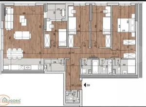 Prodaja Stan - Beograd, Novi Beograd: Fontana - Studentski grad