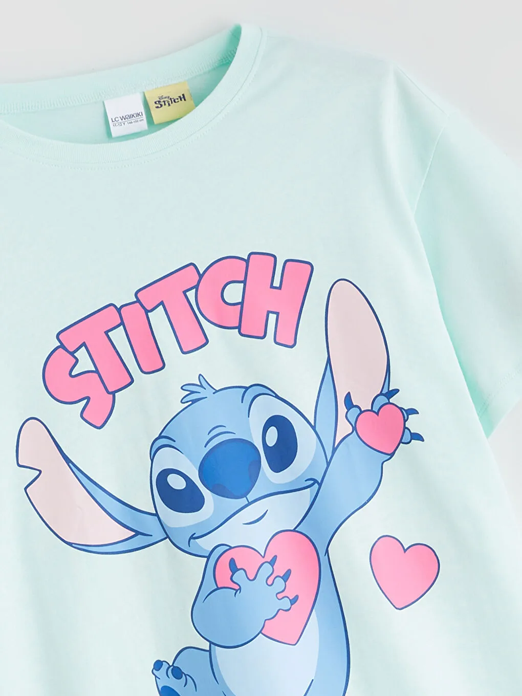 LCW Kids Štampana Spavaćica Za Devojčice Stitch