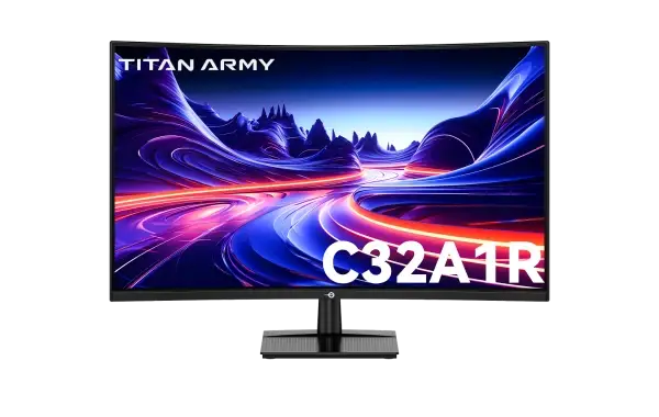 MONITOR 32 TITAN ARMY C32A1R 2560×1440/QHD VA/1MS/180HZ/2XHDMI/2XDP/HDR10/CURVED