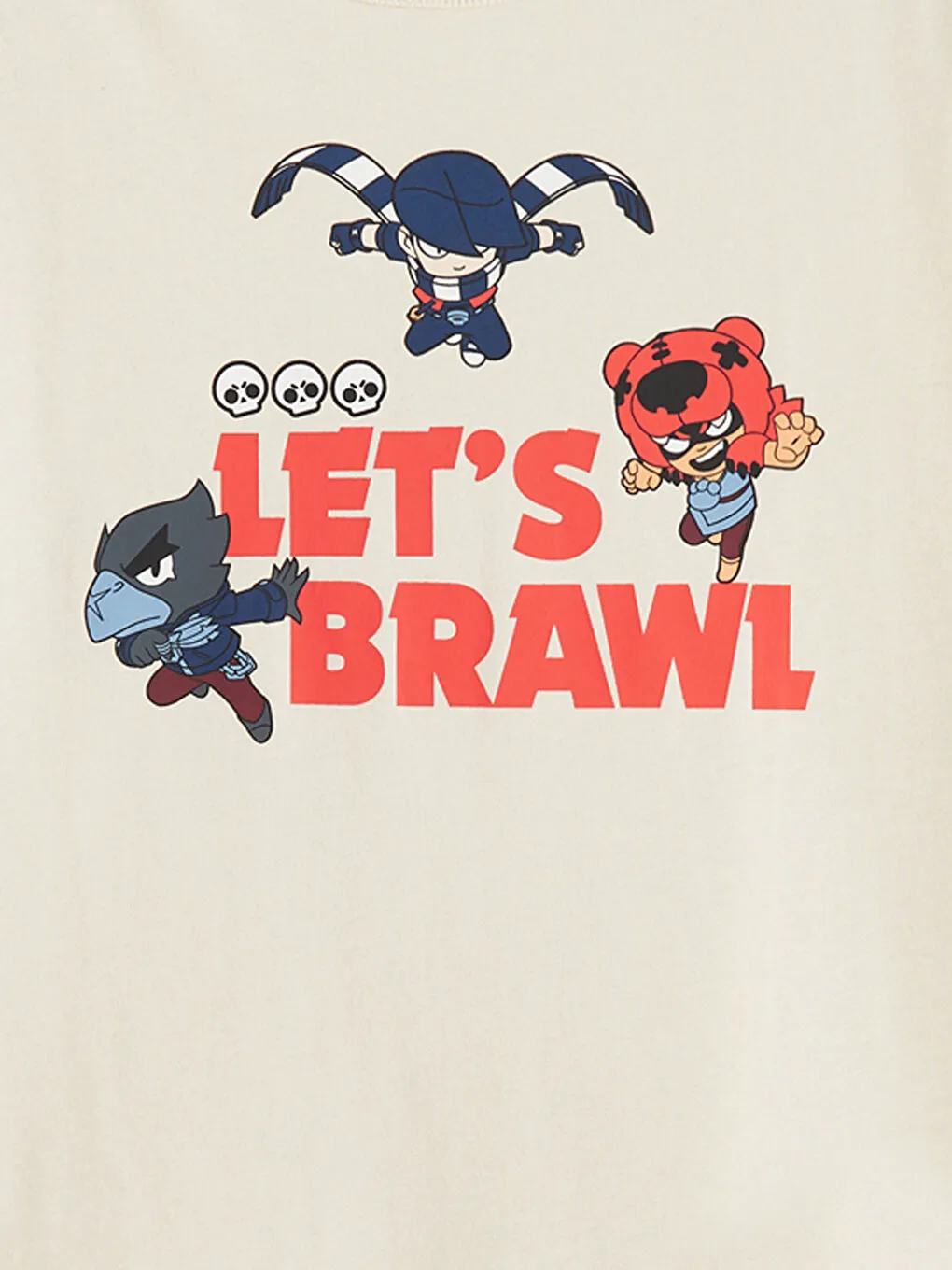 LCW Kids Majica Sa Okruglim Izrezom Brawl Stars Štampana Za Dečake