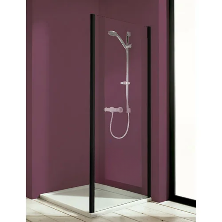 Tus paravan HUPPE - X1-200 panel bocni 100cm [black,transp]