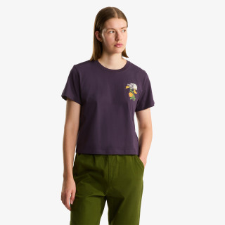 THE NORTH FACE Majica FLORA EMBRO REGULAR SHORT SLEEVE TEE-G