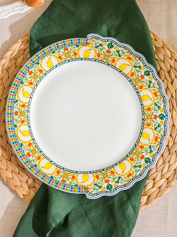 LCW HOME Štampani Porcelanski Tanjir Za Serviranje 28 Cm