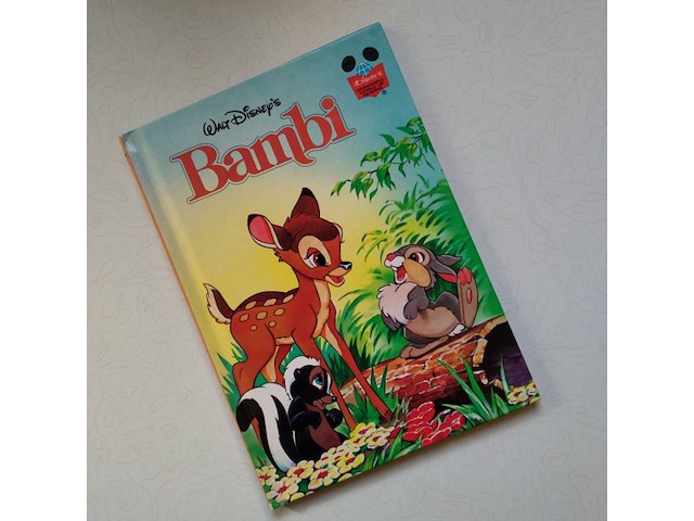 (D) Disney Bambi Slikovnica Engleski jezik