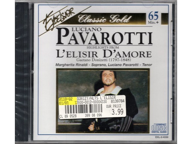 Luciano Pavarotti – Highlights From L`elisir D`amore