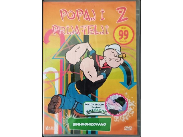 Popaj i Prijatelji 2-Sinhronizovano DVD