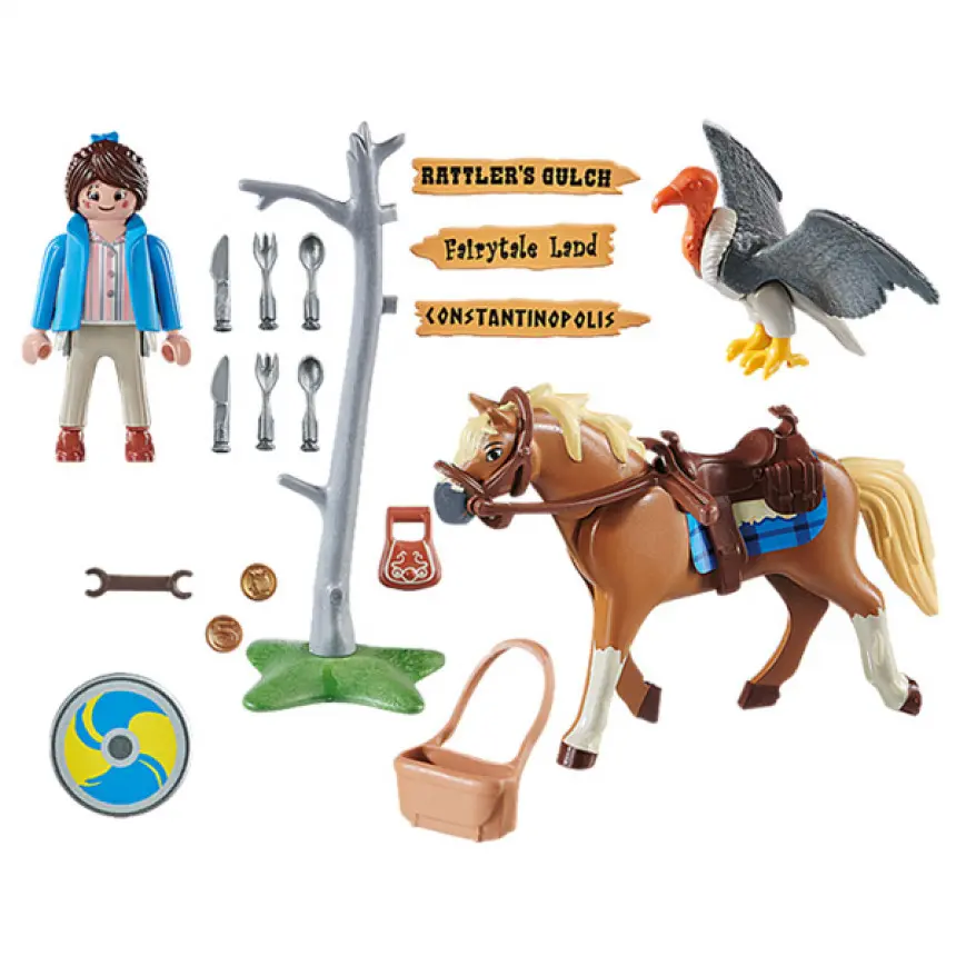 Playmobil- Movie Marla sa konjem