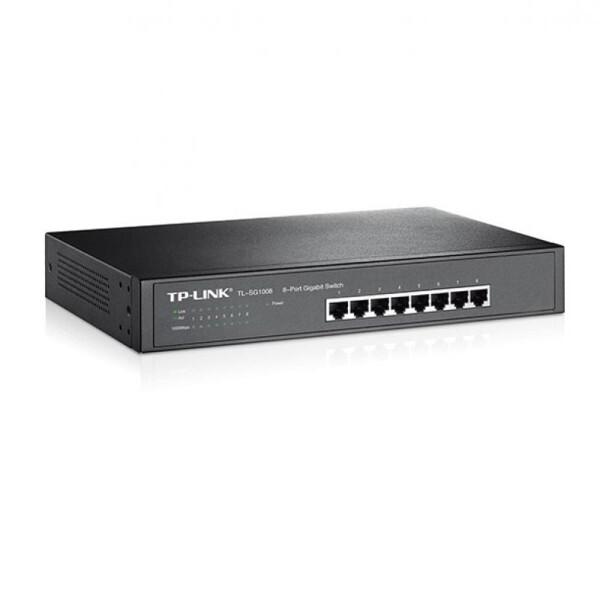 LAN Switch TP-LINK TL-SG1008 10/100/1000Mbp metalID: EK000829663