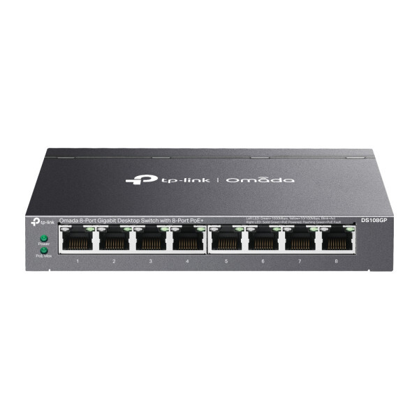 LAN Switch TP-Link DS108GP 8x1G PoE/65WID: EK000829616